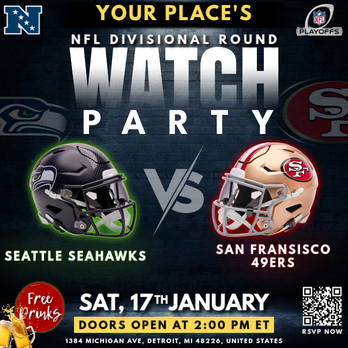 NFL Playoff 2026: Seattle Seahawks vs Los Angeles Rams Watch Party ...