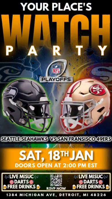 NFL Playoff 2026: Seattle Seahawks vs Los Angeles Rams Watch Party ...
