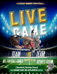 NFL Football Template | PosterMyWall