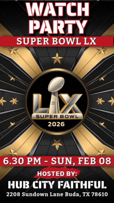 Modèle Nfl Super Bowl 2026 Lx Watch Party Instagram Story Template | PosterMyWall