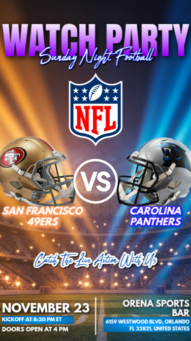 Copy of Nfl Week 12: Buffalo Bills Vs Houston Texans Watch Party (2 ...