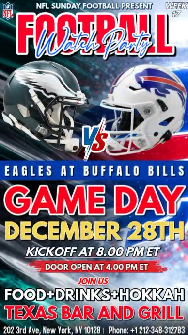 Nfl Week 17: Philadelphia Eagles At Buffalo Bills – 2025 Regular Season ...