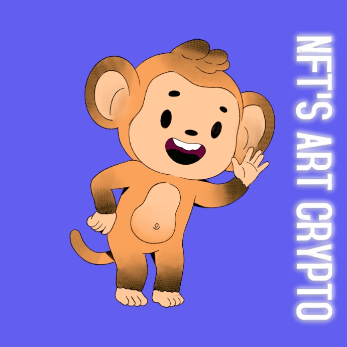 Templat Posting Instagram Crypto Nft Art | PosterMyWall