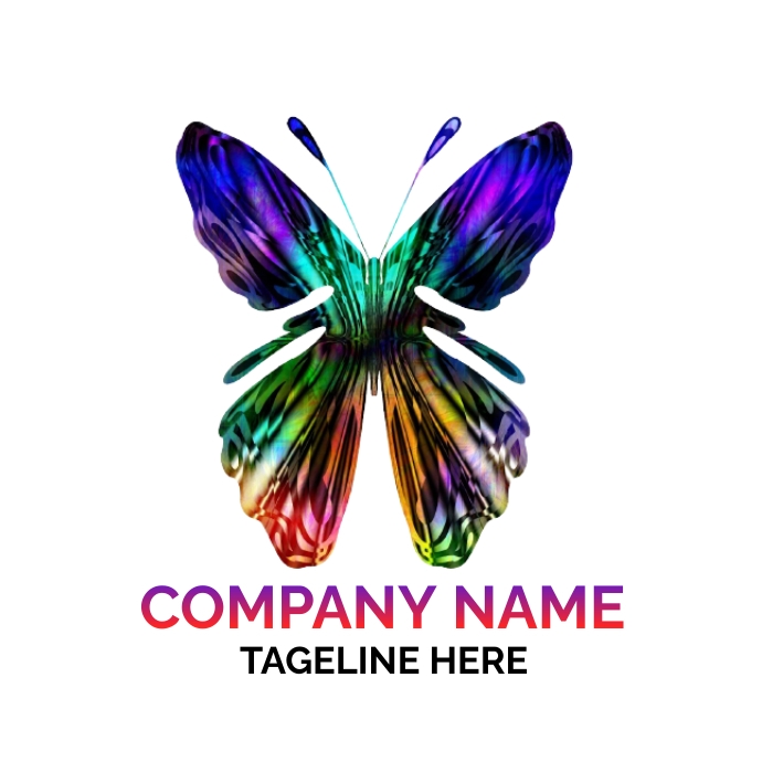 Copy of NFT butterfly logo | PosterMyWall