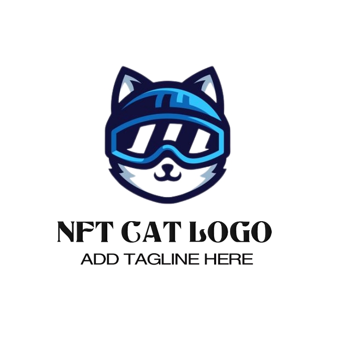 NFT CAT LOGO Template | PosterMyWall