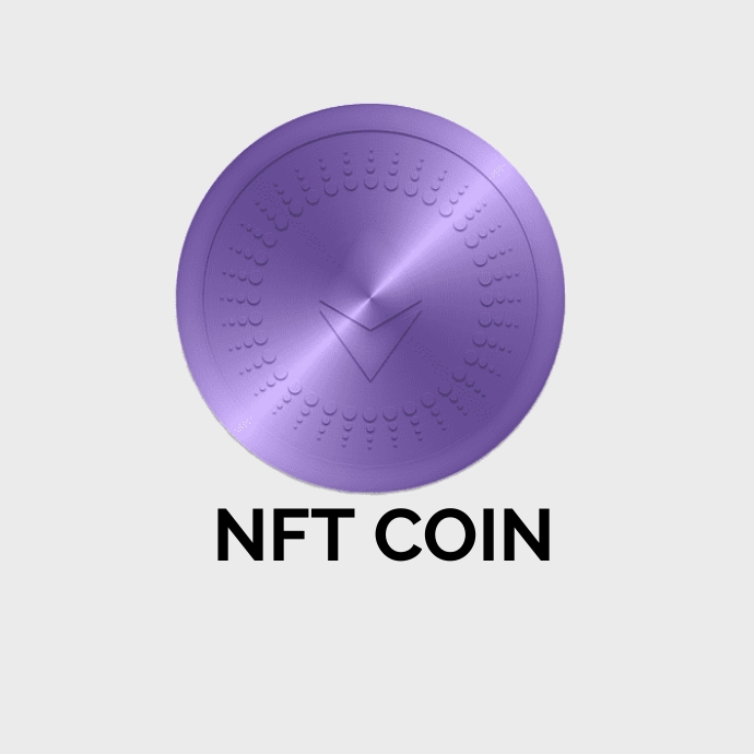 Plantilla de NFT COIN LOGO | PosterMyWall
