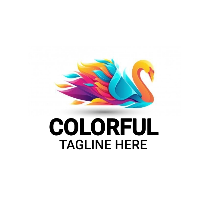 nft colorful abstract art logo design Template | PosterMyWall