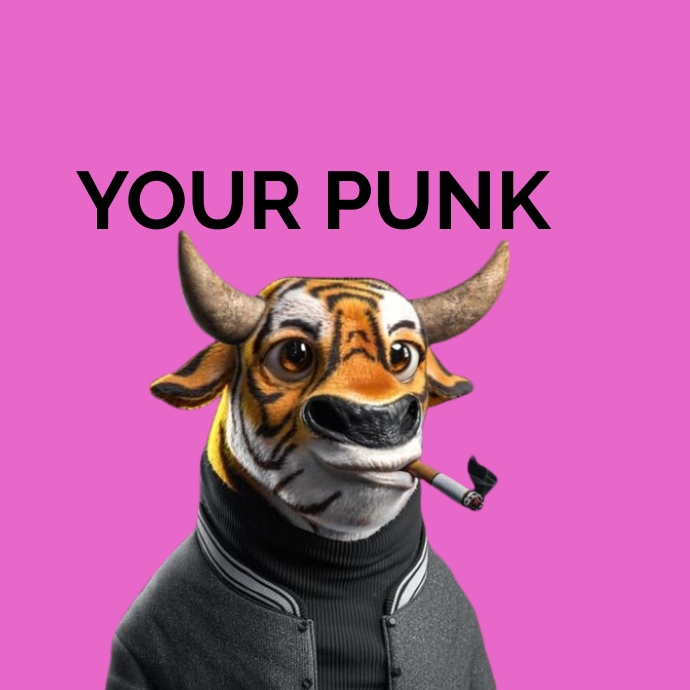 NFT punk logo Template | PosterMyWall