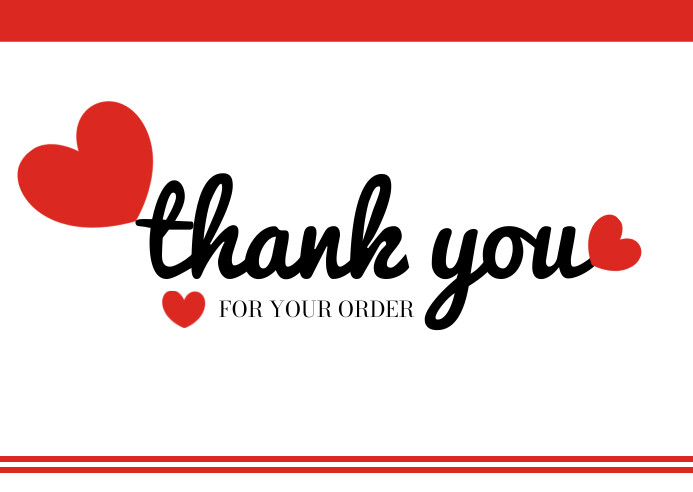 Nice Looking Thank You Card Template | PosterMyWall