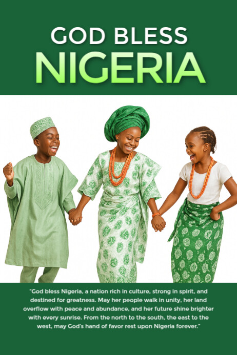 Nigeria Template | PosterMyWall