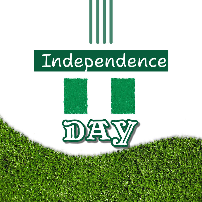 Nigeria Independence day flyer Template | PosterMyWall