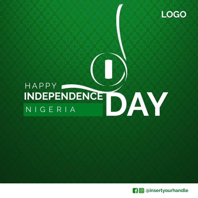 Nigeria Independence Day Flyer Template | PosterMyWall