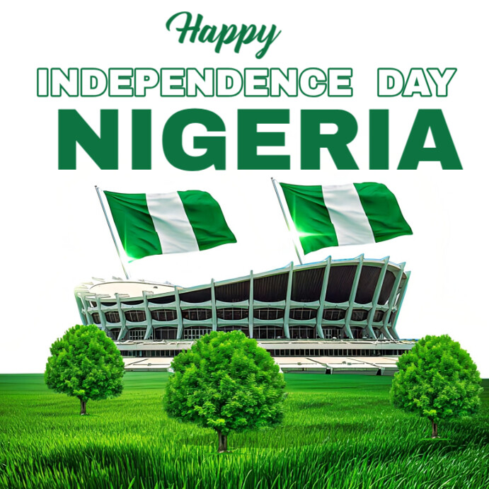 Modèle Nigeria Independence Day Instagram Post | PosterMyWall