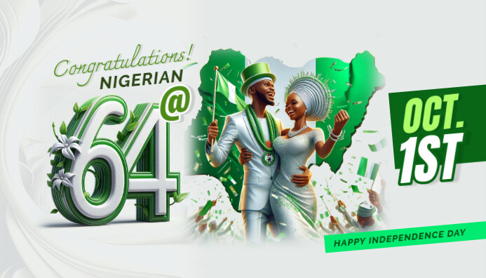 สำเนา Nigeria independence | PosterMyWall
