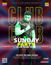 night club party poster Template | PosterMyWall