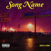 Cold night Album cover design template | PosterMyWall