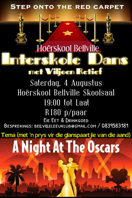 Night at the Oscars Template | PosterMyWall