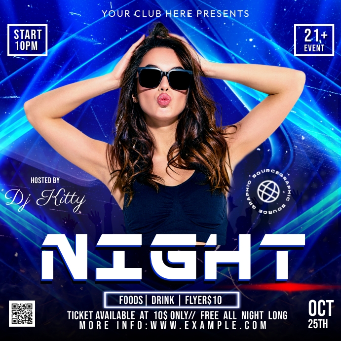 Copy of Night Bar Flyer | PosterMyWall