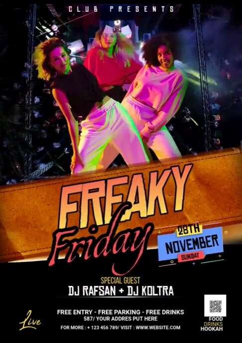 Night Club Banner Template | PosterMyWall