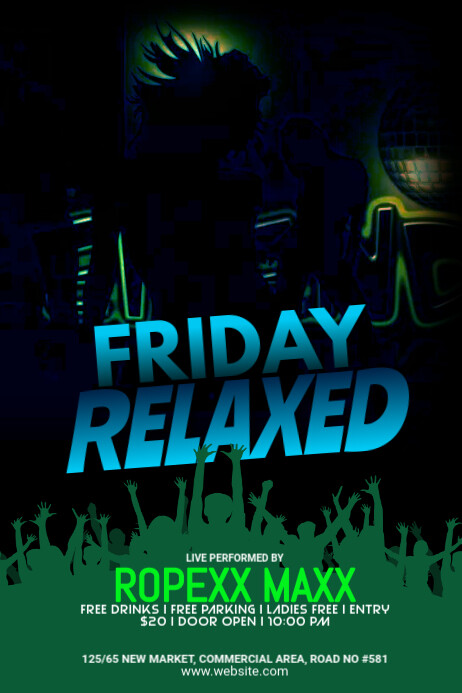 Plantilla de Night Club Banner design | PosterMyWall