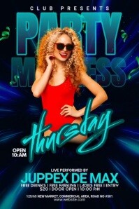 Night Club Banner Template | PosterMyWall