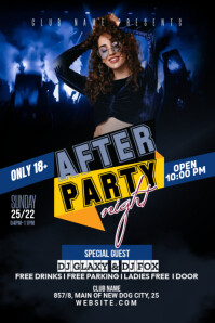 Night Club Banner Template | PosterMyWall