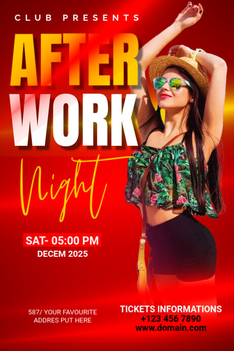 Night Club Banner Template | PosterMyWall