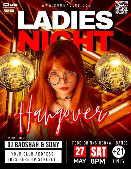 Modèle night club bar party flyer | PosterMyWall