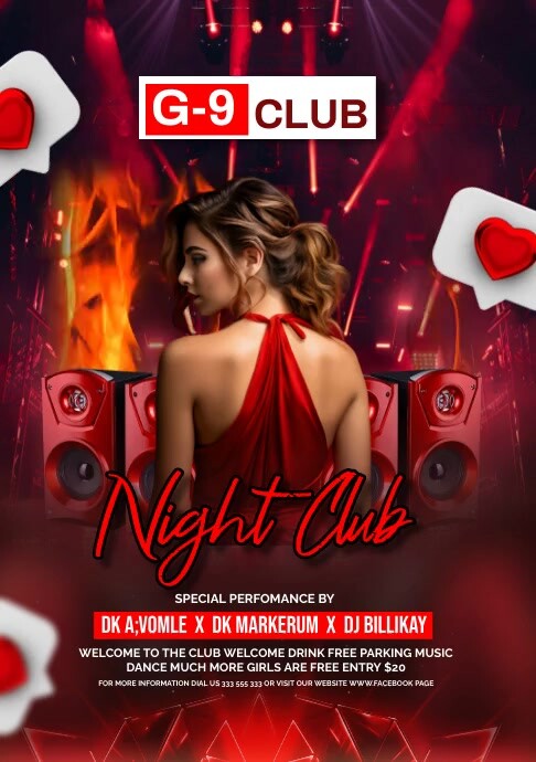 night club Template | PosterMyWall