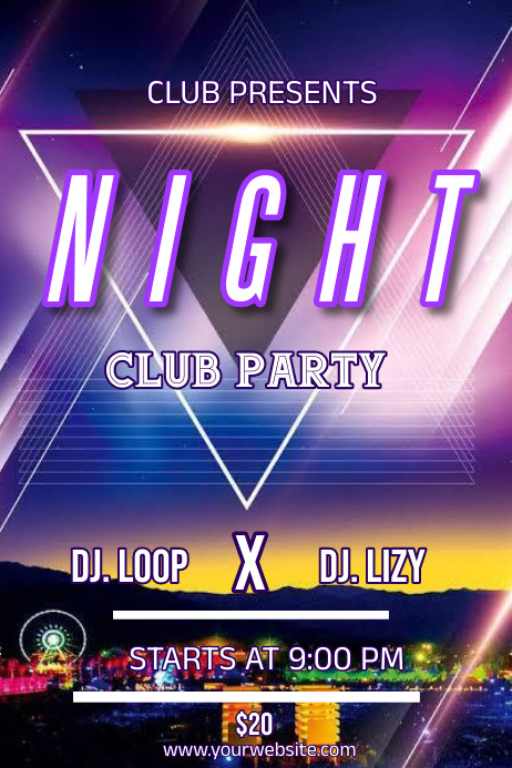 Night Club Template | PosterMyWall