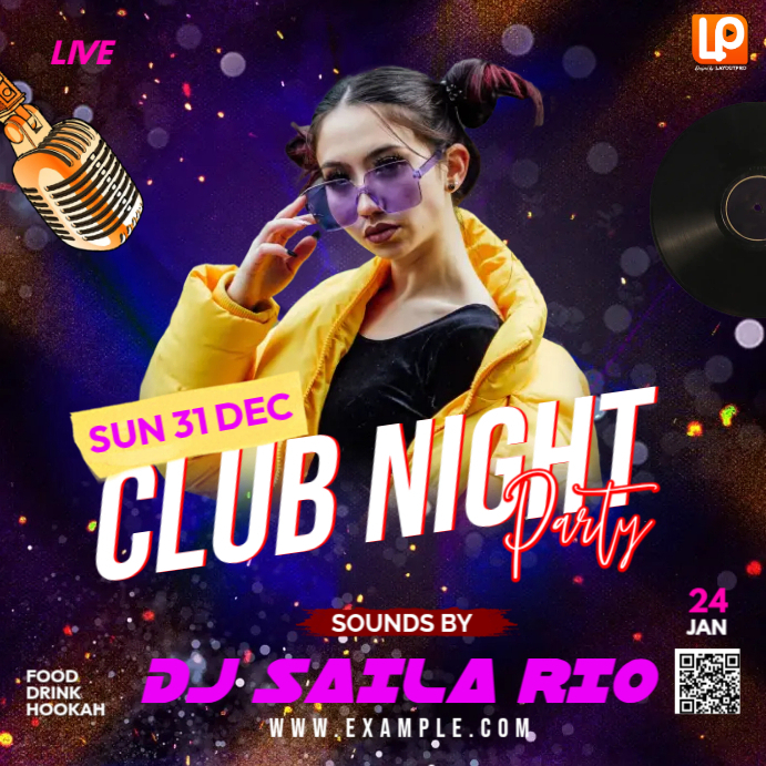 Night Club Template | PosterMyWall