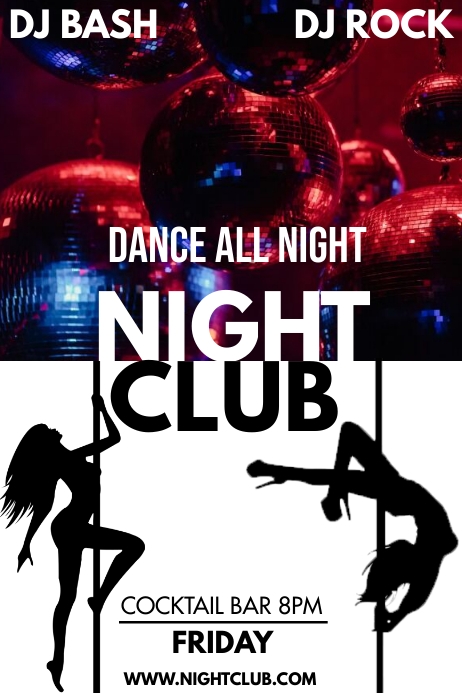 NIGHT CLUB Template | PosterMyWall