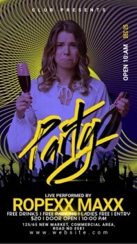 Night Club Digital Display Template | PosterMyWall