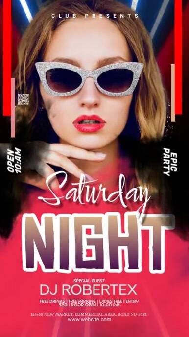 Night club Digital Display Template | PosterMyWall