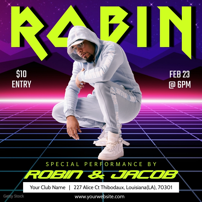 Copy of Night Club - DJ Event Instagram Post | PosterMyWall