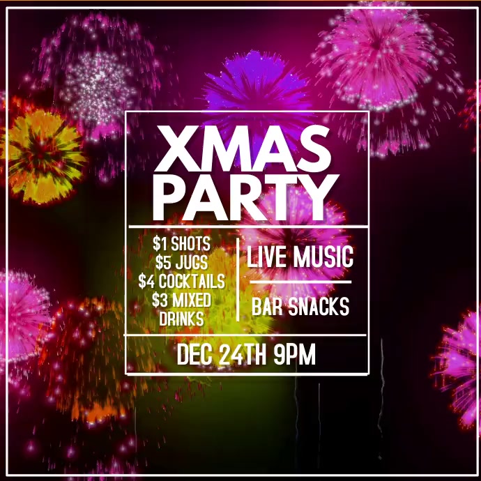 Night Club Event Party Video Template | PosterMyWall