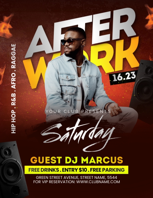 Plantilla de Night Club Flyer | PosterMyWall