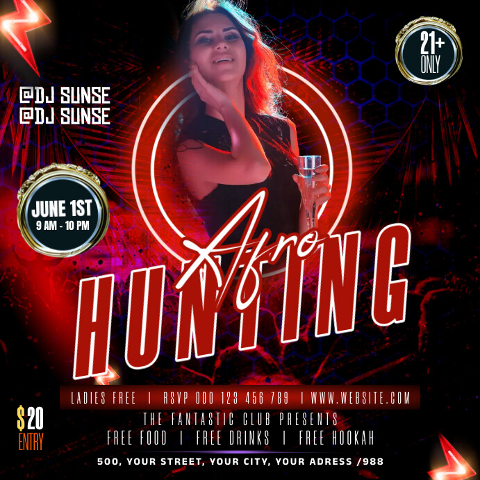 Copy of Night Club Flyer | PosterMyWall