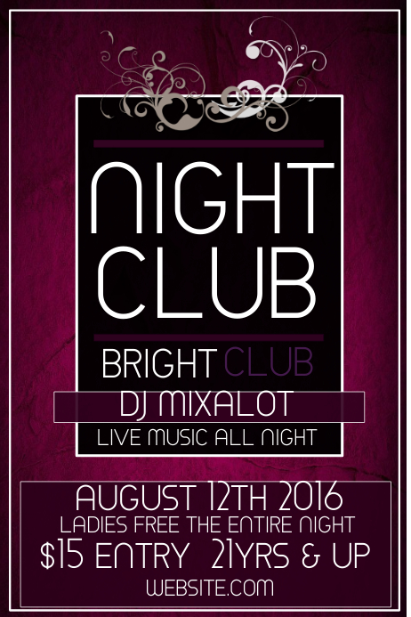 Night CLub Template | PosterMyWall