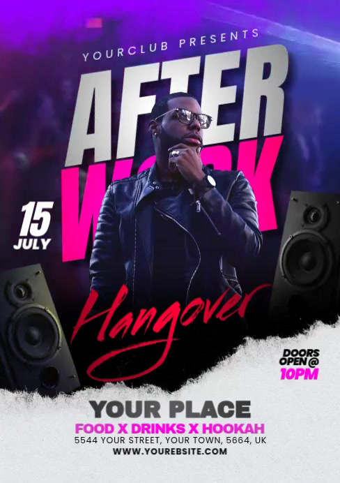 Night Club Flyer Template | PosterMyWall