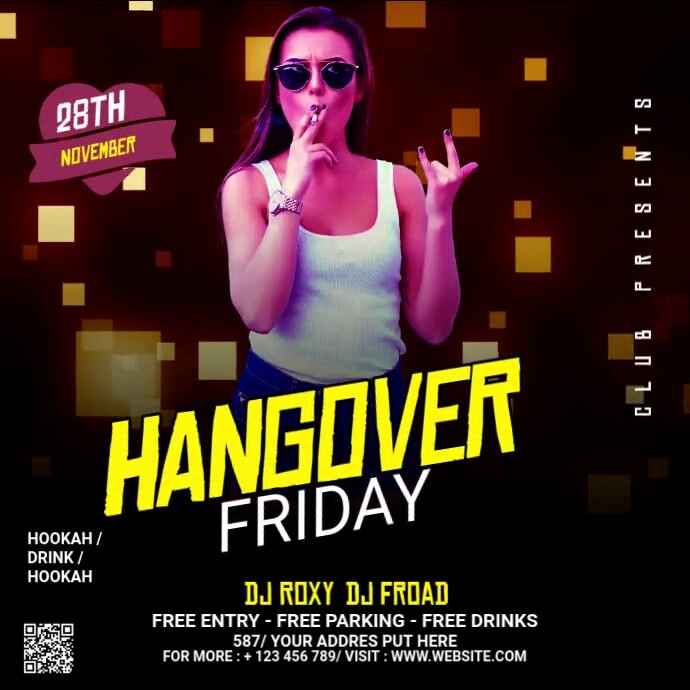 Night Club Instagram Post Template | PosterMyWall