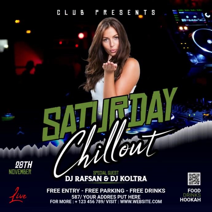 Night Club Instagram Post Template | PosterMyWall
