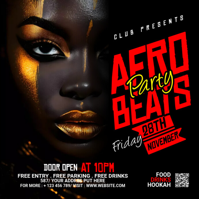 Night Club Instagram Post Template | PosterMyWall