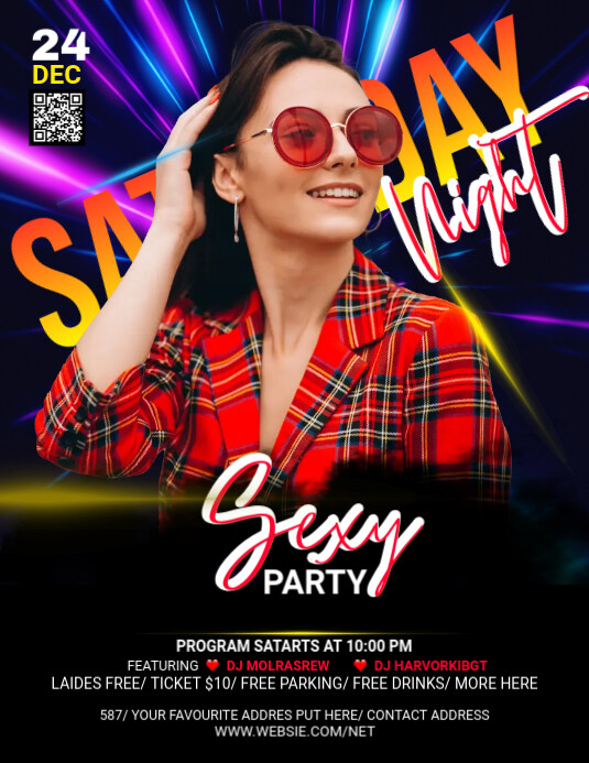 Night Club Instagram Post Template | PosterMyWall
