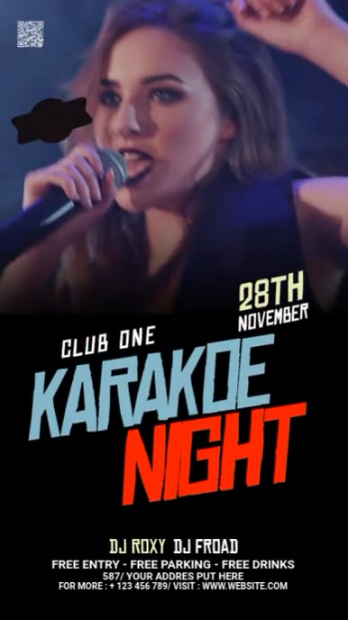 Plantilla de Night Club Instagram Reel | PosterMyWall