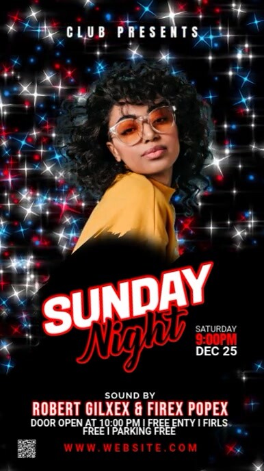 Night Club Instagram Story Template | PosterMyWall
