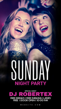 Night club Instagram Story Template | PosterMyWall