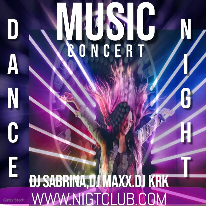 Copy of NIGHT CLUB MUSIC DANCE | PosterMyWall