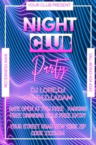 Retro Party template | PosterMyWall