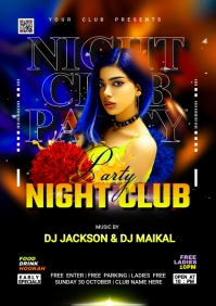 night club party ad design template | PosterMyWall